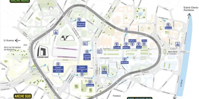 Accès en Voiture à Paris La Défense : Parkings et Itinéraires