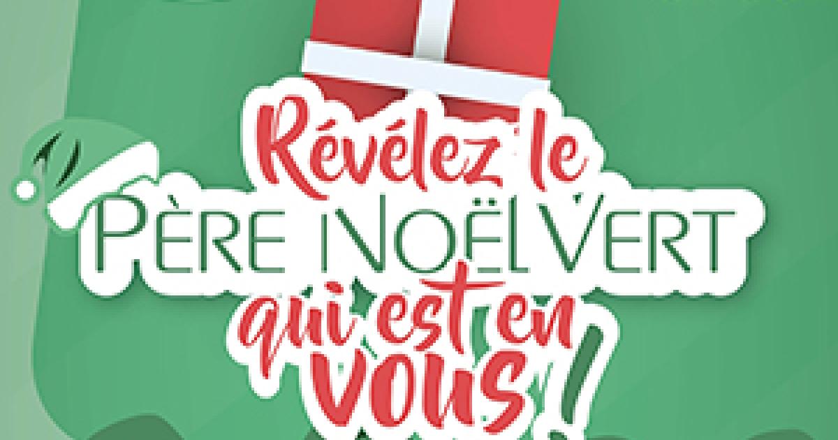 Green Santa Clauses in Paris La Défense from November 13 to December 28 ...