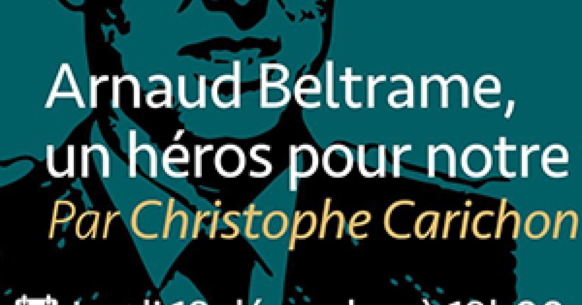 Conference on Arnaud Beltrame at La Cité de l’Histoire on December 18, 2025