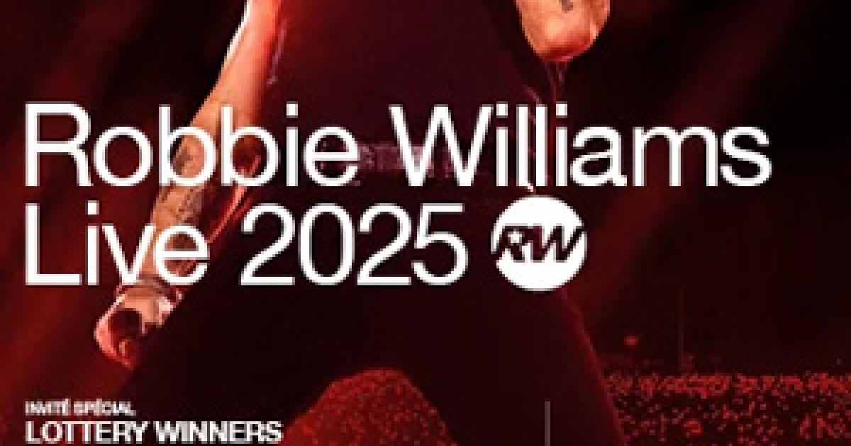 Concert Robbie Williams 2025 France – JKNY